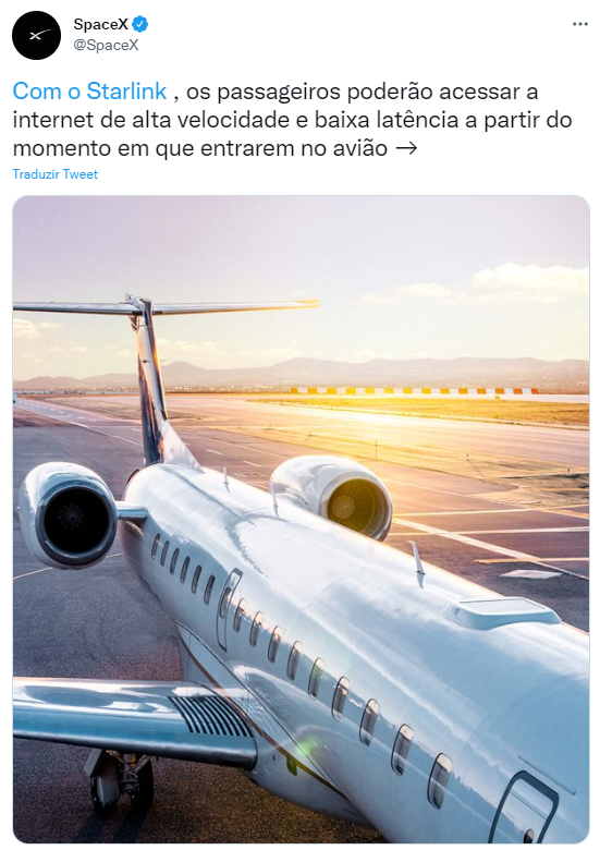Starlink nos aviões? Veja como a Internet de Elon Musk vai ser ...